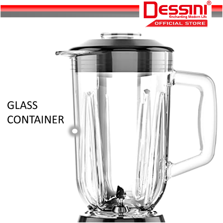 DESSINI ITALY 1.5L Stainless Steel Blender Grinder Mixer Juicer ...